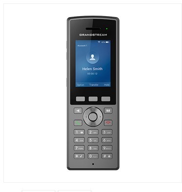 Grandstream WP825 is a ruggedized portable Wi-Fi IP phone designed to suit a variety of ...